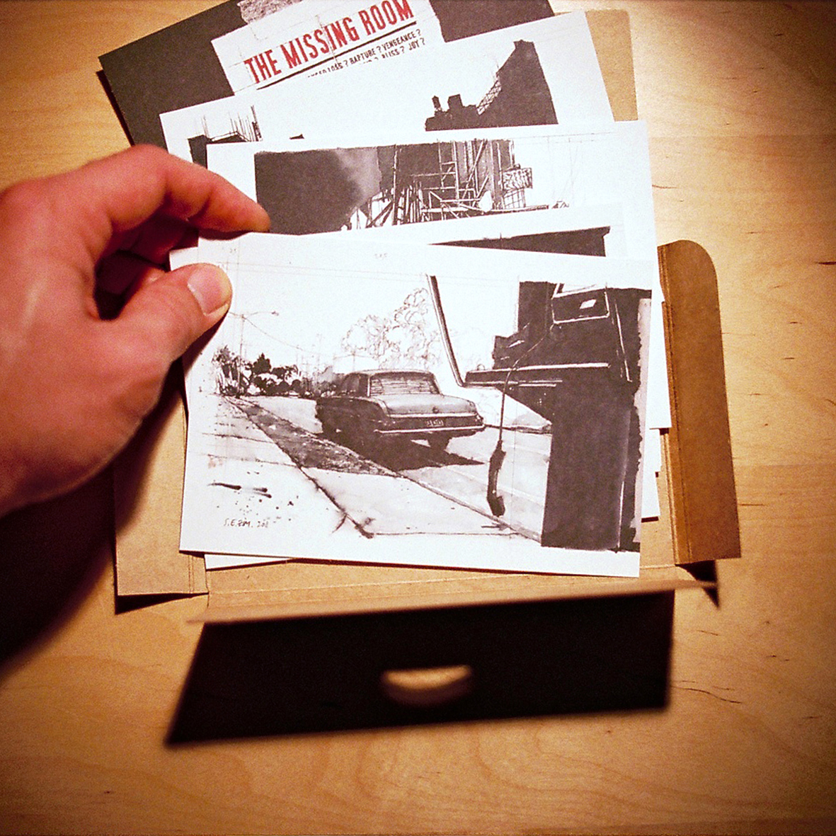 The Missing Room Postcards | E-SHOP Air Rytmo, the anagram Label of ...